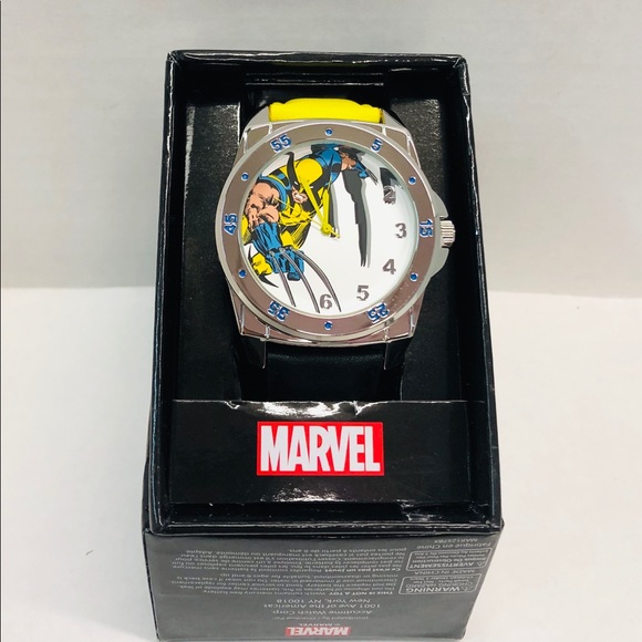 Marvel | Accessories | Marvel Wolverine Leather Strap Watch | Poshmark